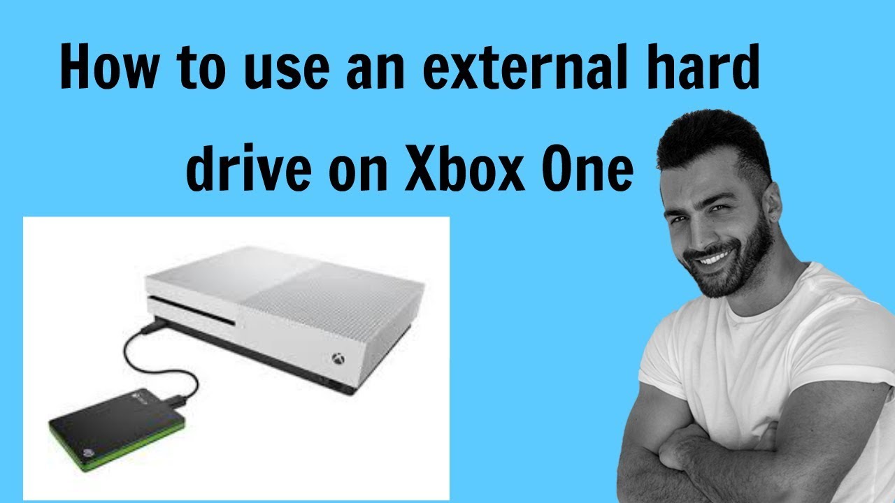 How to use an external hard drive on Xbox One - YouTube