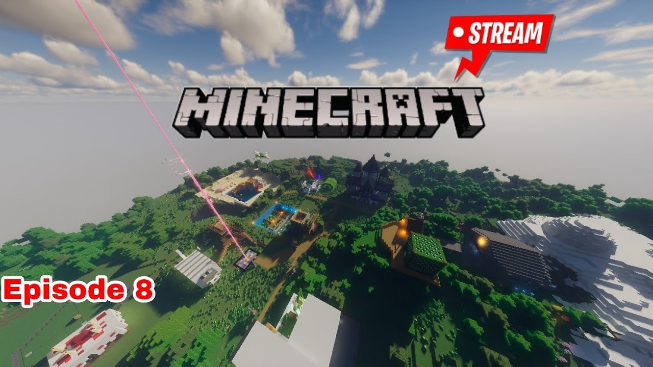 Playing Minecraft | Block Builder's Smp Episode 8 | Streaming with ...