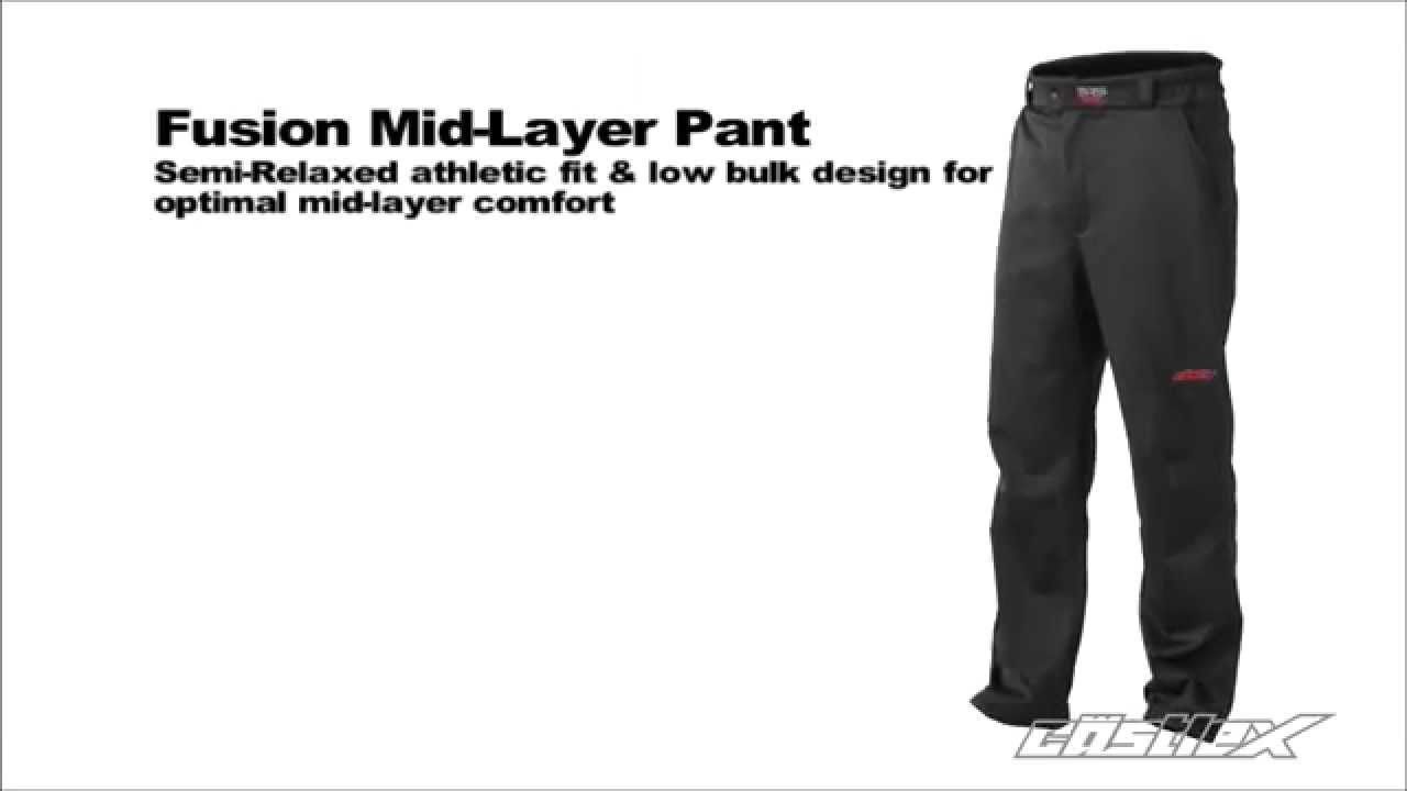 Castle X : Fusion Mid-Layer Pant : Men's and Women's - YouTube