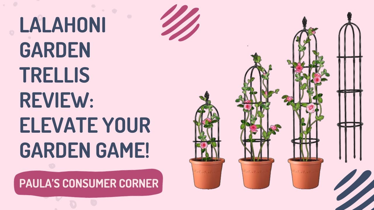 DIY Garden Trellis Assembly Made SUPER Easy! - YouTube