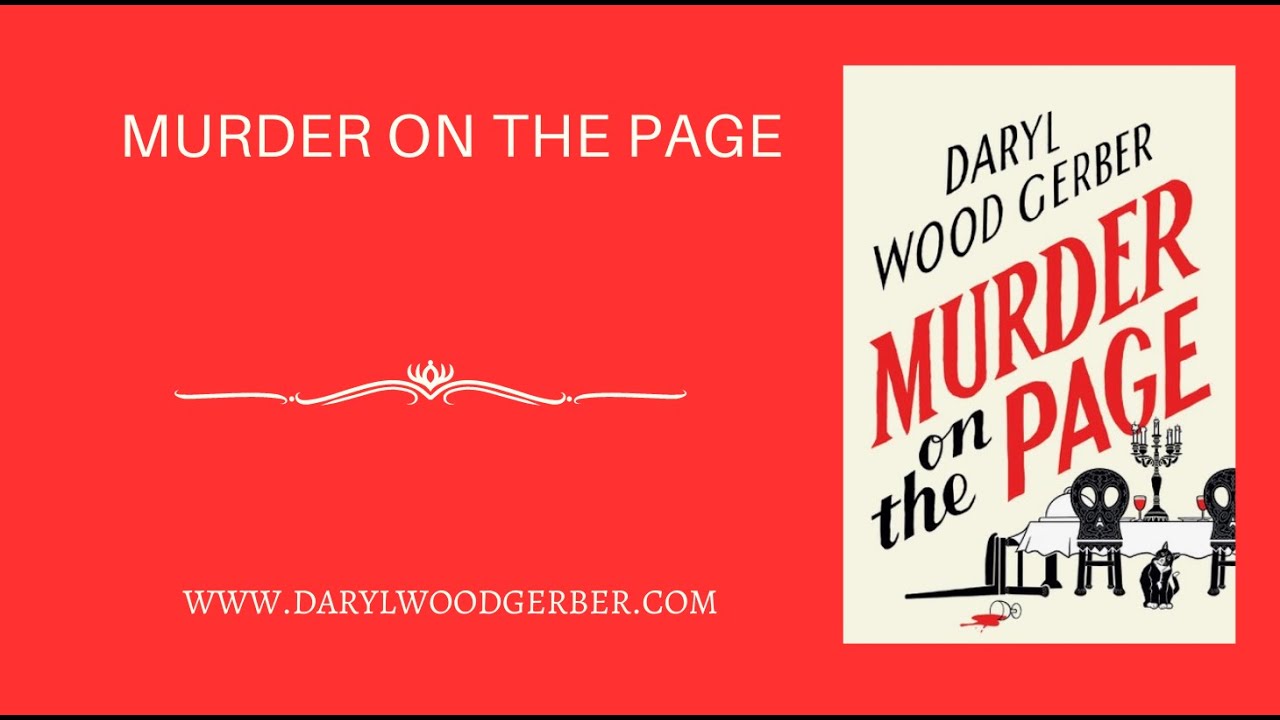 Murder on the Page book trailer - YouTube