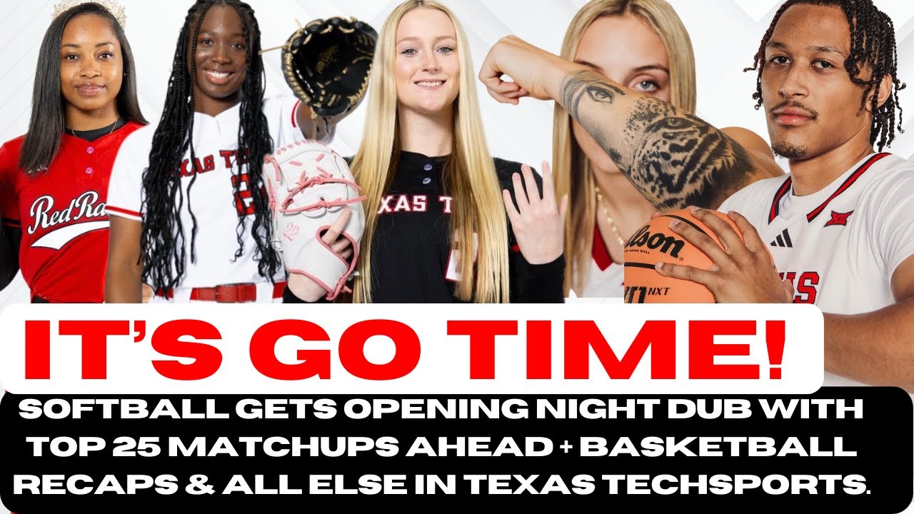 Texas Tech Softball Wins Opener With Top 25 Matchups Ahead + Red Raider ...