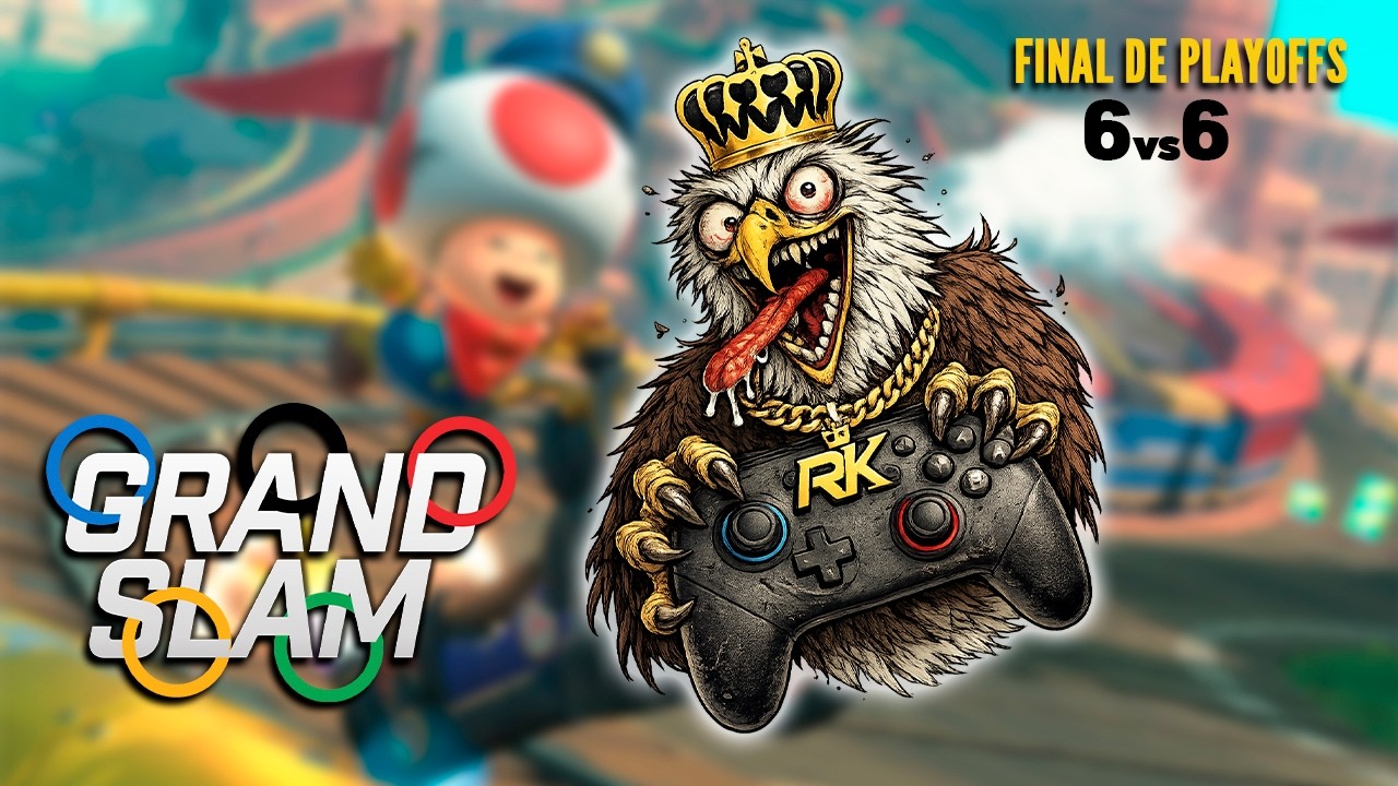 GRAND SLAM - RK6 Águilas- War2 (21h) Domingo15 | MKW (Switch 2) - YouTube