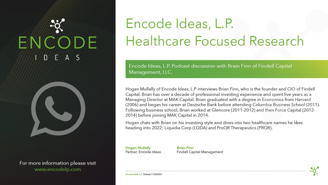 A Discussion with Brian Finn of Findell Capital: Healthcare Investing ...