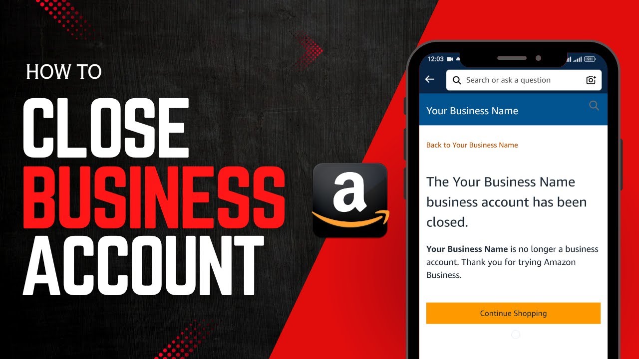 How to Close Your Amazon Business Account - YouTube