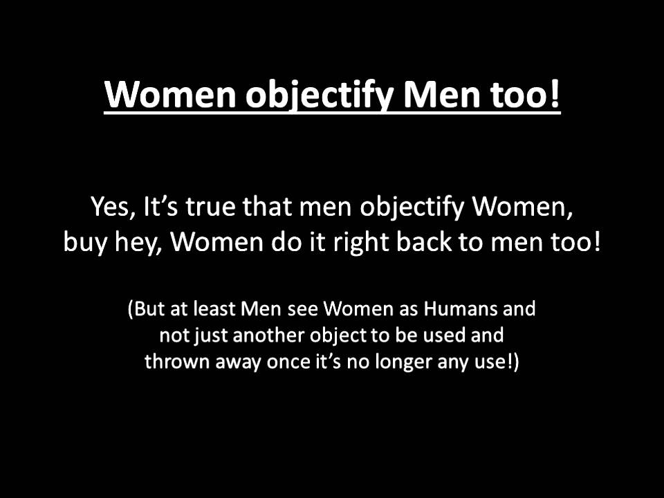 Women Objectify Men too! - YouTube