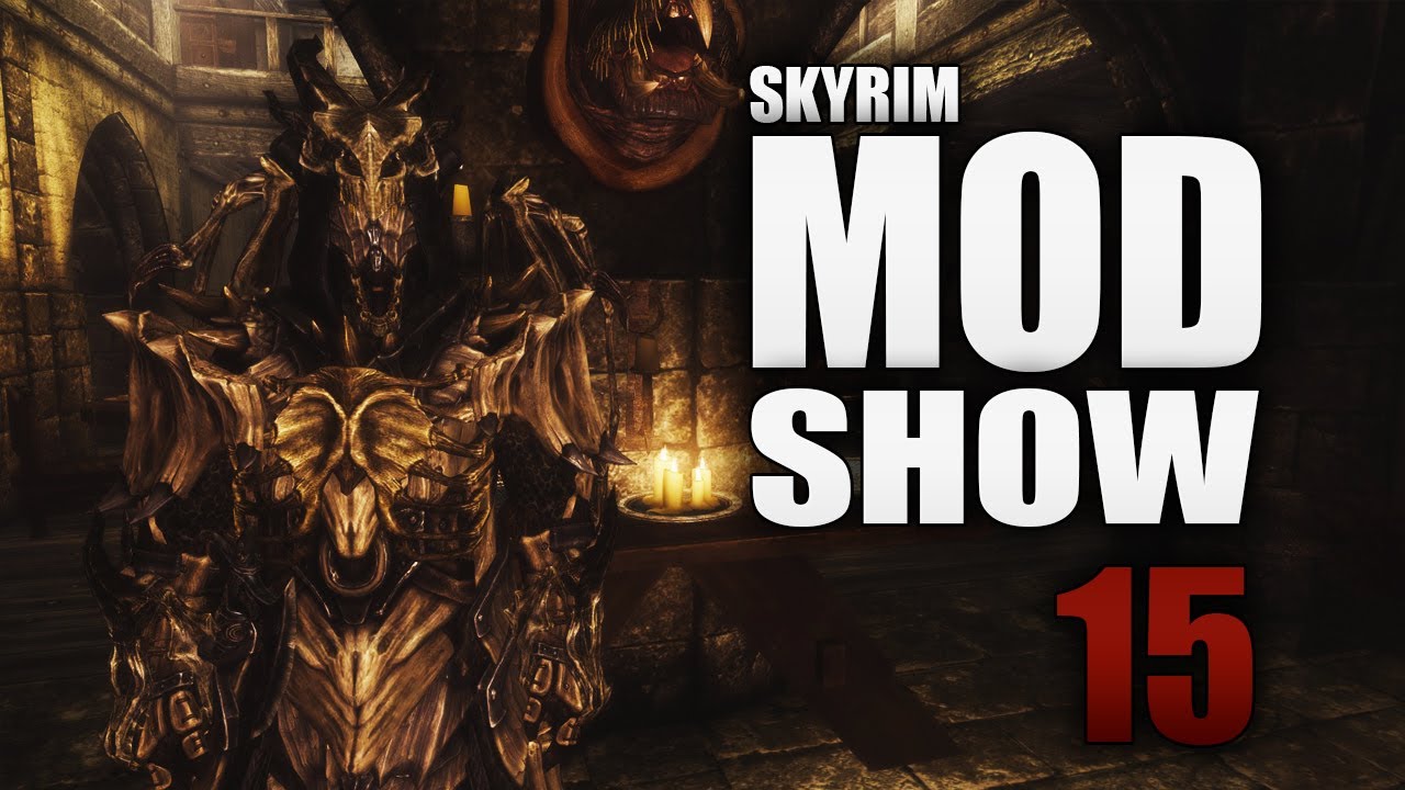 Skyrim Mod Show #15 - FR : Deadly Dragon, Mighty Boner&Scythe, Wraith ...
