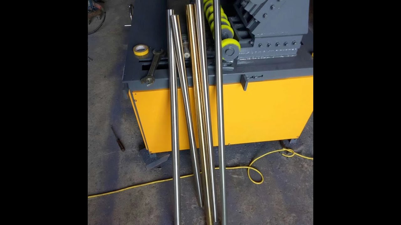 8 mm 6 meters polishing machines - YouTube