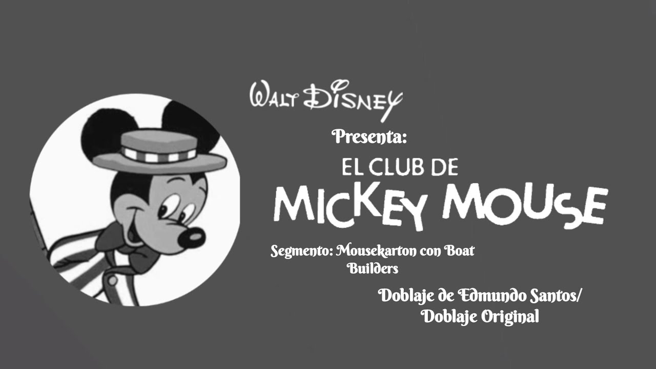(1938) Boat Builders (Constructores de Barcos) | Doblaje Mickey Mouse ...