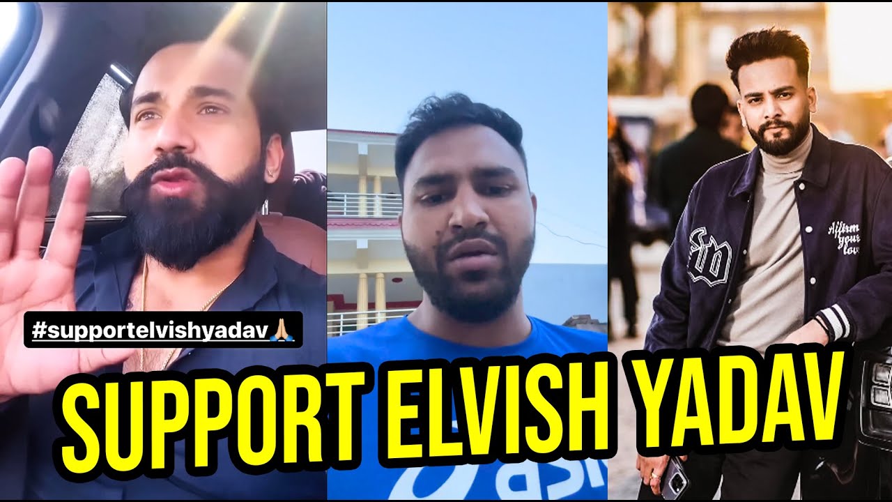 ELVISH YADAV SNAKE VENOM CASE | RAJVEER FITNESS SUPPORT - YouTube