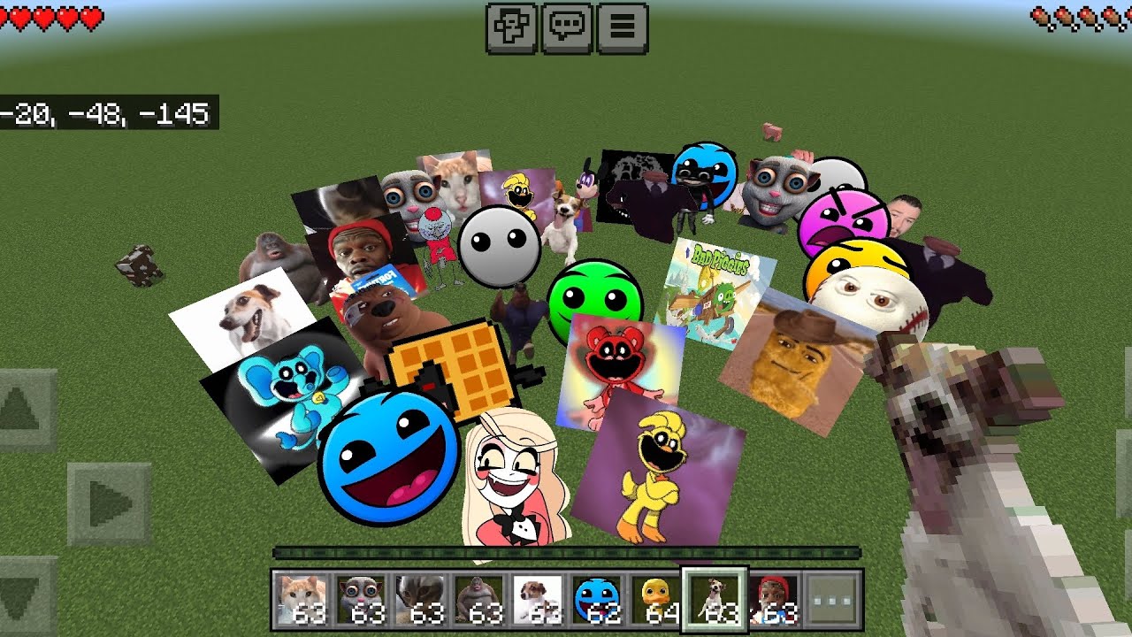 Custom Nextbots Memeverse In Minecraft PE Addon - YouTube