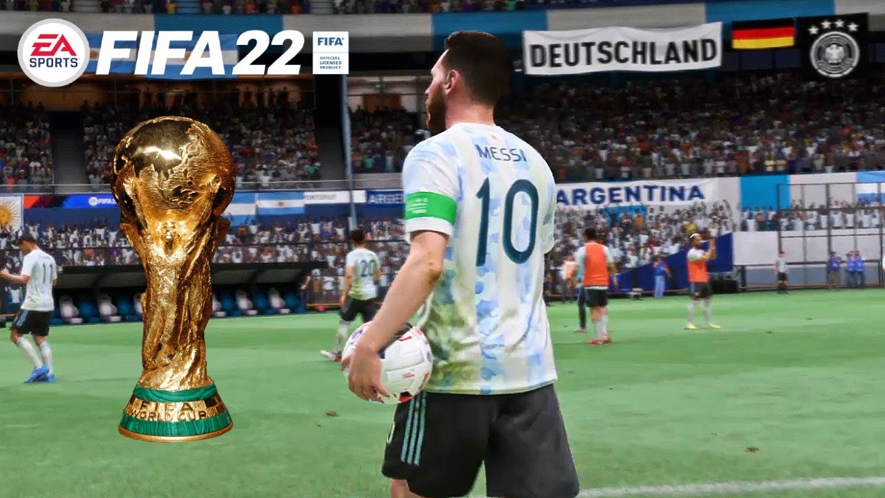 FIFA 2022 PS4 | ARGENTINA VS GERMANY | QATAR World Cup 2022 - YouTube