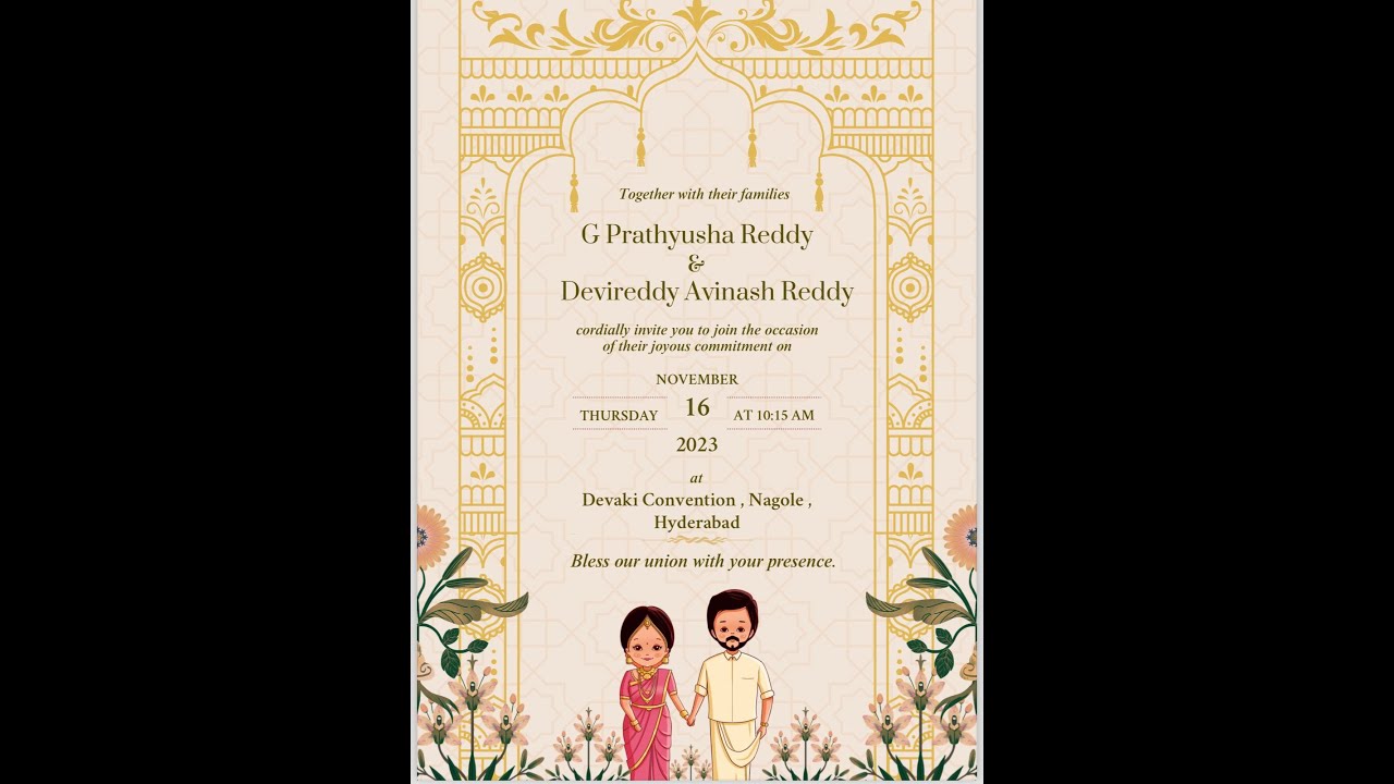 Prathyusha Reddy & Avinash Reddy Wedding Live Streaming - YouTube