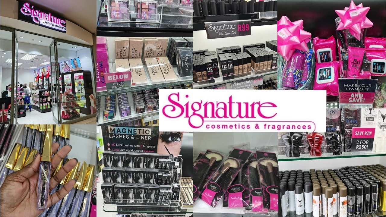 Signature Cosmetics Store || #makeup #fragranceshop #mascaras # ...