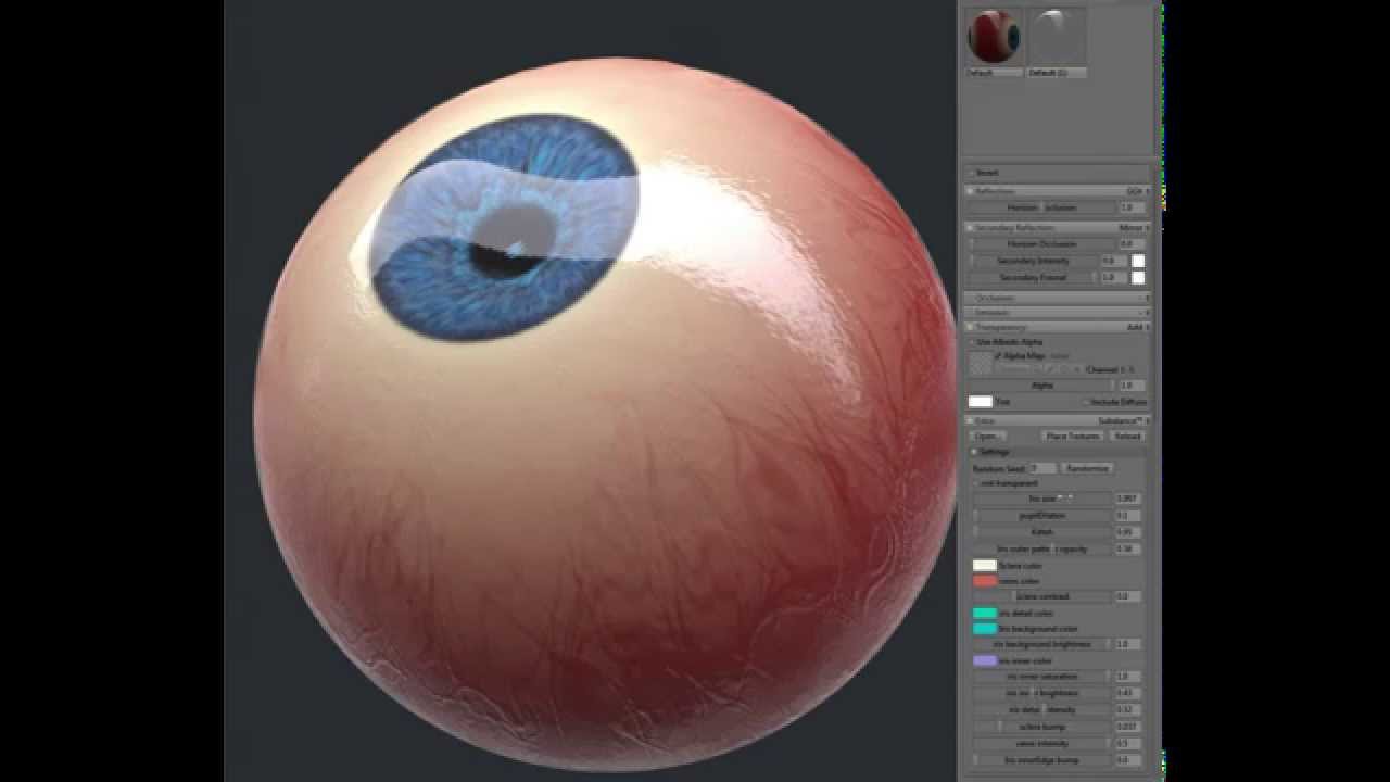 substance eye demo - YouTube