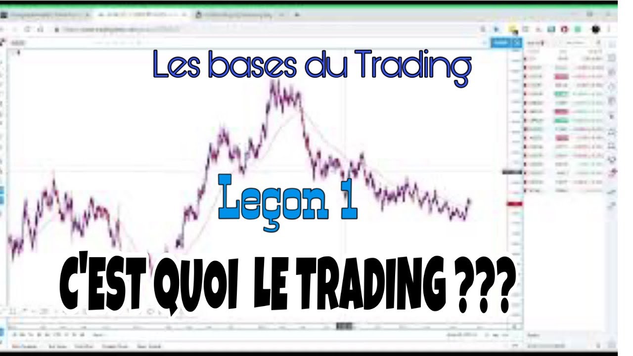 COMPRENDRE LE TRADING. LEÇON 1: C’EST QUOI LE TRADING FOREX??? - YouTube