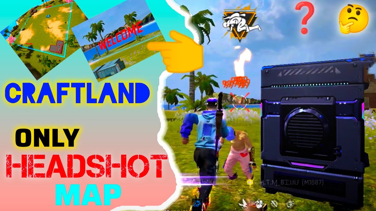 HOW TO MAKE HEADSHOT CRAFTLAND MAP | #6 - YouTube