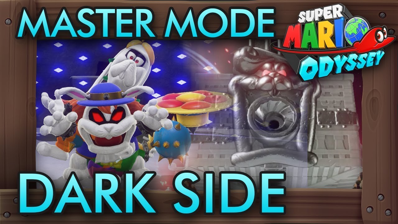 Super Mario Odyssey (Master Mode) - Dark Side Kingdom (All Broodals At ...