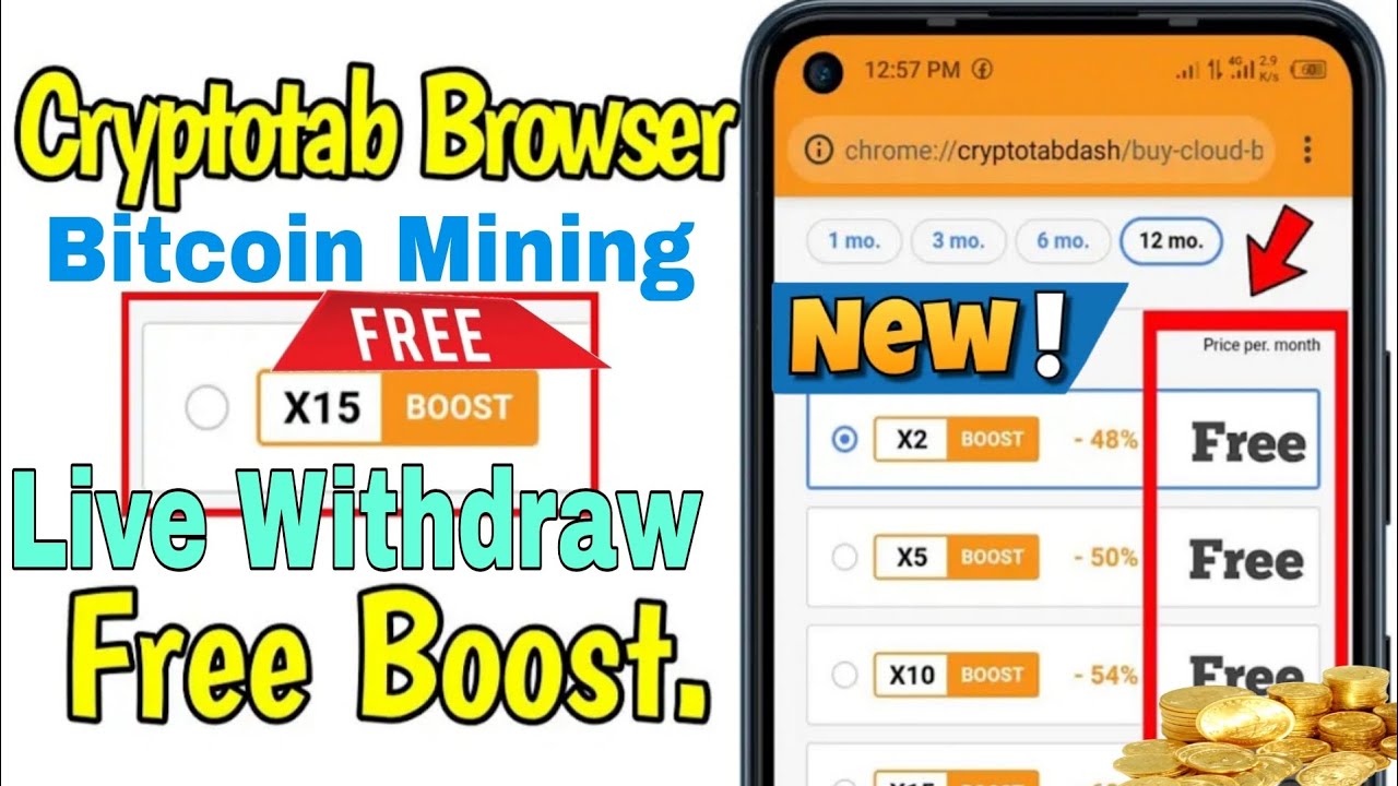 CryptoTab Browser Mining Review - Mine Bitcoin from your Phone or PC ...