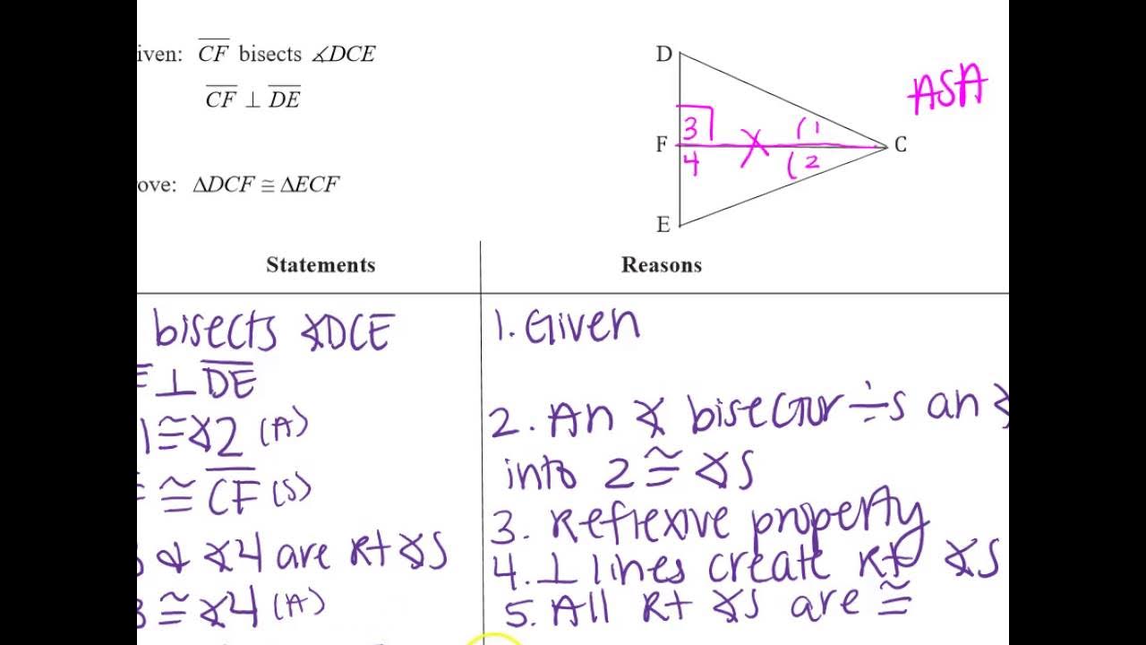 Geometry R Unit 3A Day 2 - YouTube