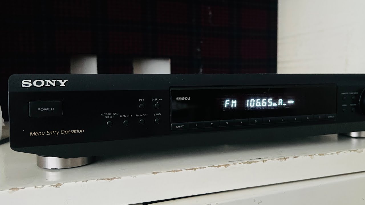SONY STEREO/FM-AM TUNER ST-SE300 - What's inside? - YouTube