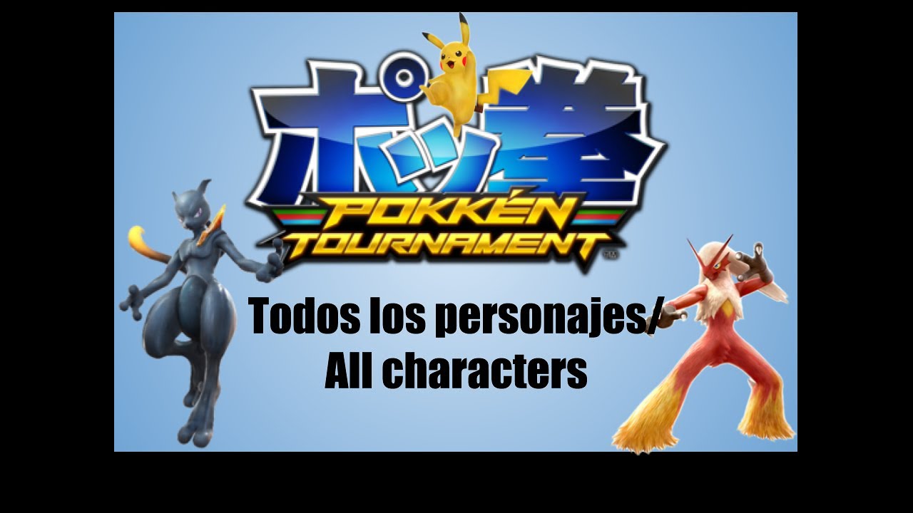 Pokken Tournament DX : All Characters /Todos los personajes - YouTube