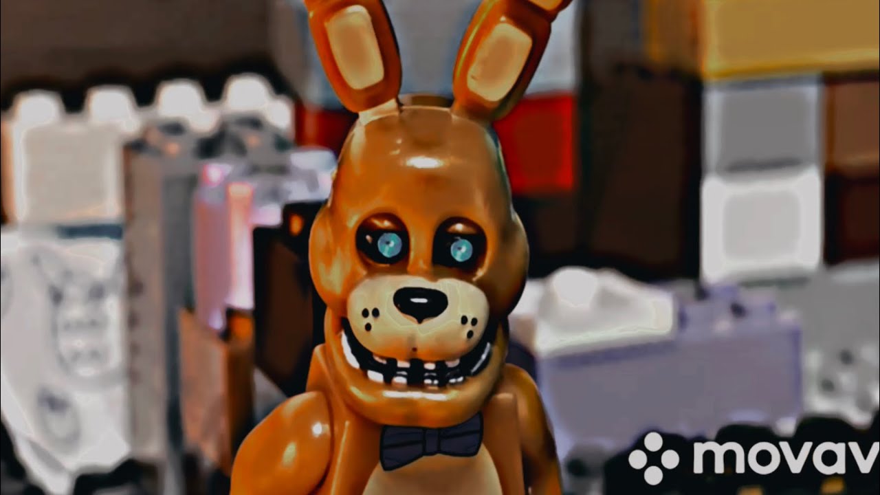 Five nights at Freddy movie, Spring lock scene, LEGO version - YouTube
