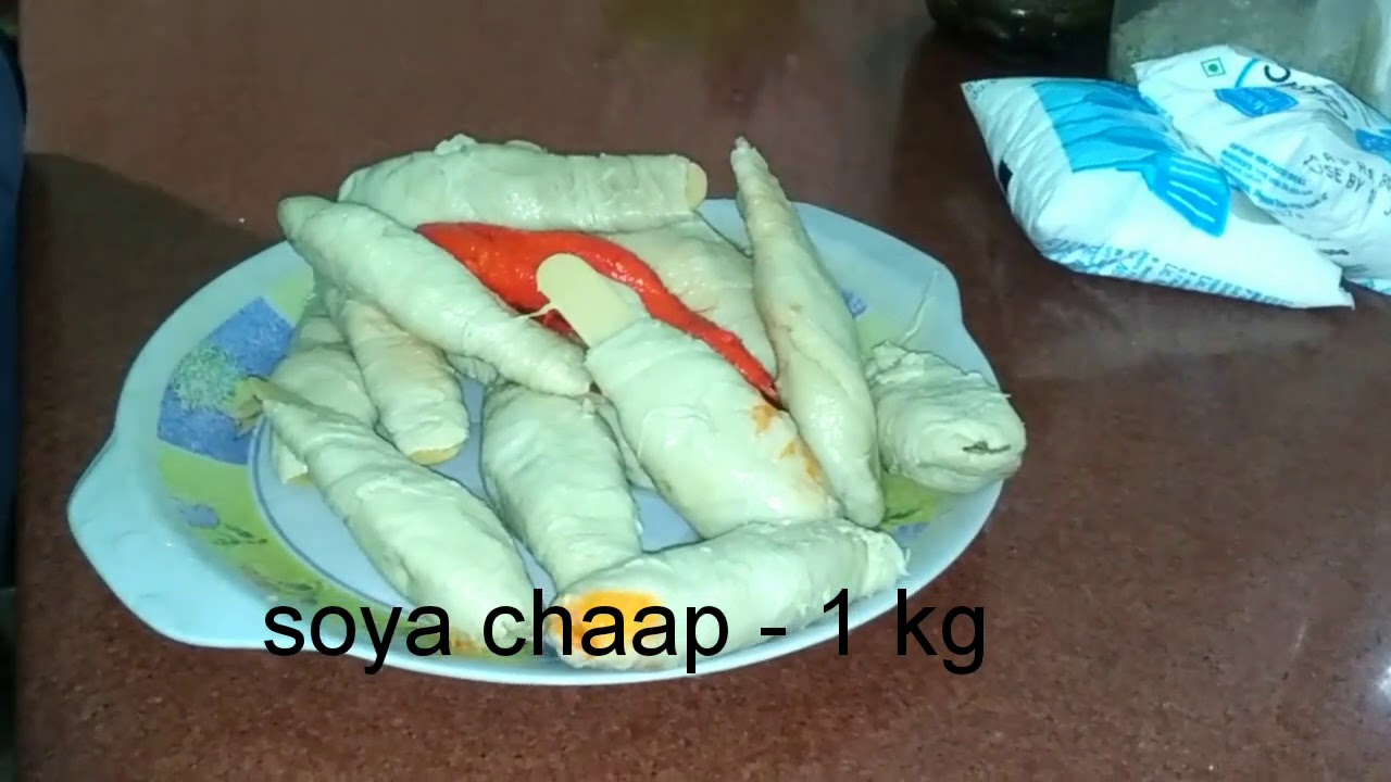 Shahi soya chaap recipe - YouTube