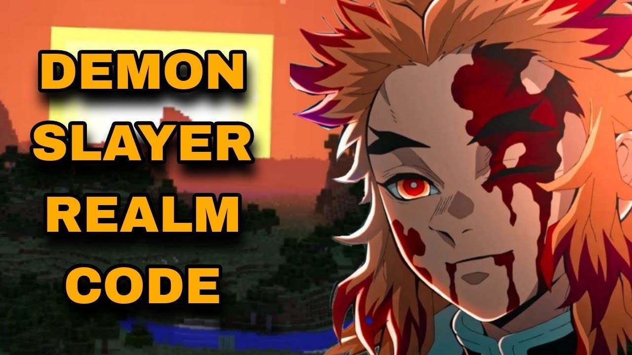 BEST DEMON SLAYER REALM CODE FOR BEDROCK EDITION! - YouTube