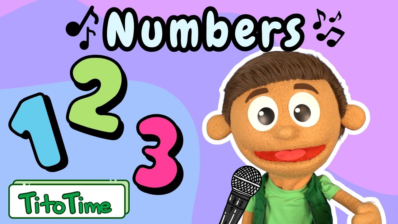 Numbers Song from 1 to 10 for Kids | Tito Time - YouTube