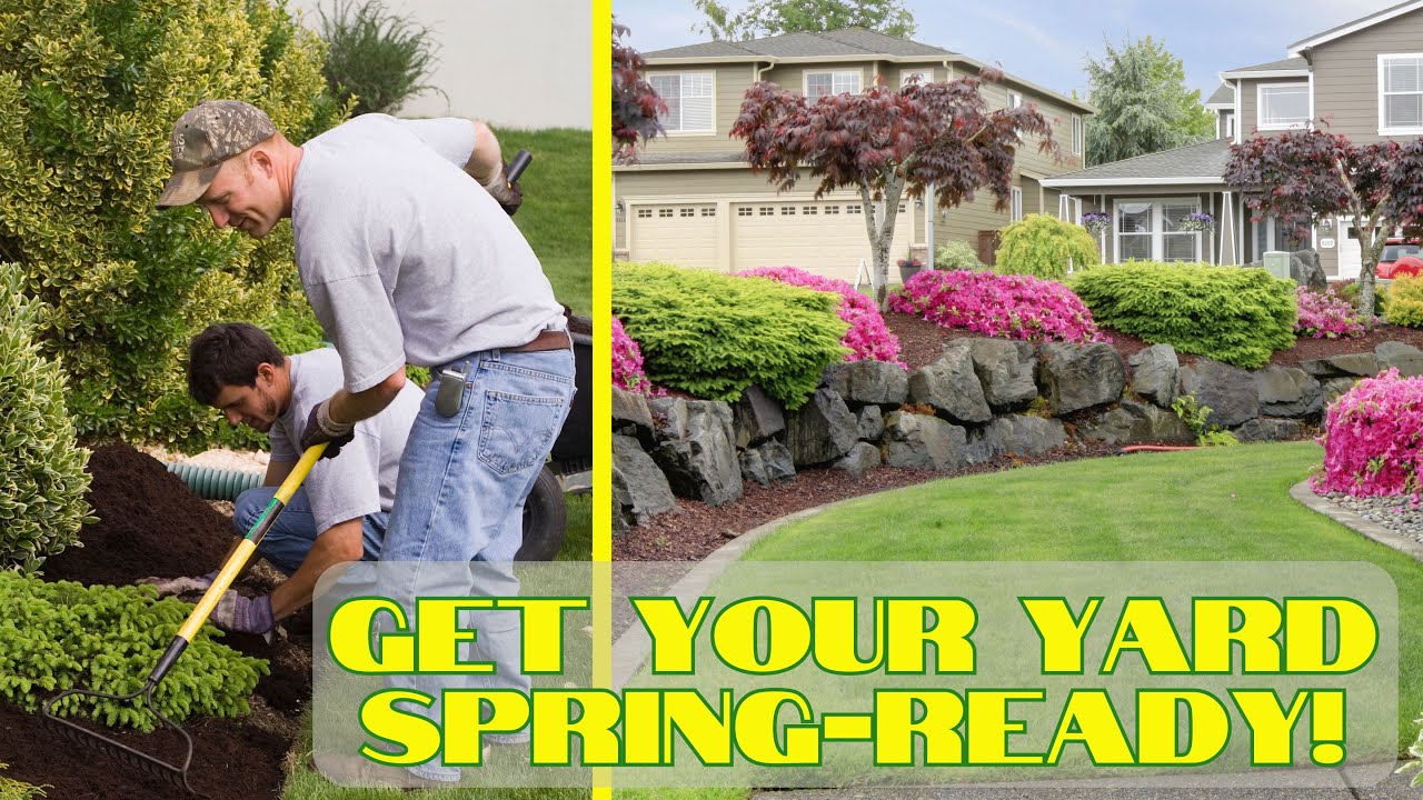 My Top 6 Spring Tasks for Landscape Health and Beauty - YouTube
