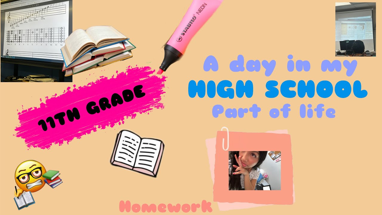 A DAY IN MY HIGH SCHOOL LIFE | SHORT - YouTube