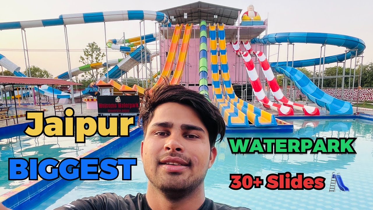 Welcome Water Park Jaipur | 30+ Slides Only One India 🇮🇳 | Navratan ...