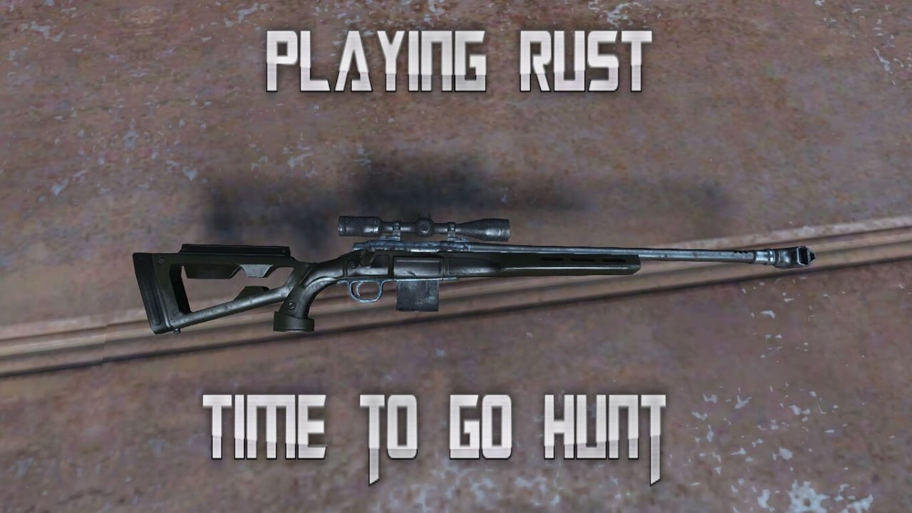 Playing RUST, Day 3 HUNTING TIME... Time for RUST in a LIVE RAW and ...