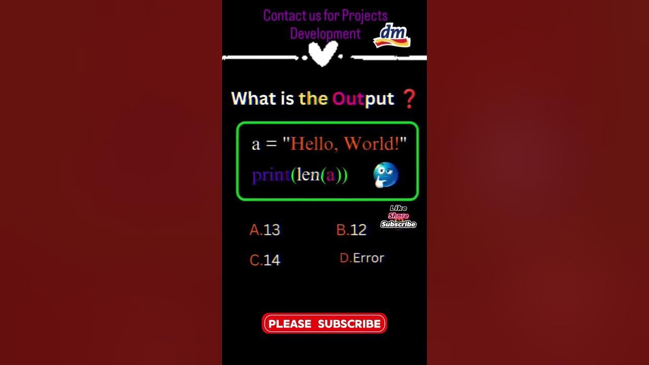 Can YOU Solve This Simple Python Output Challenge 🤯🔥 - YouTube