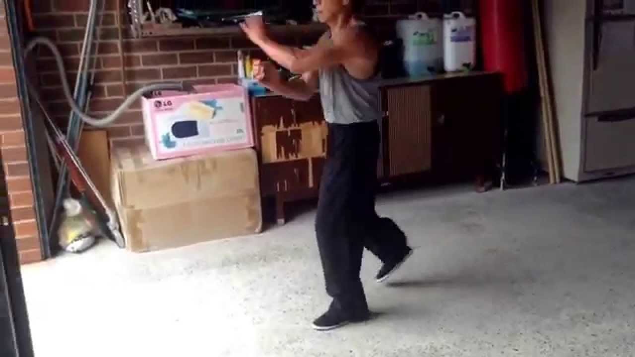 Wing Chun Training Sydney. Pak Sau,Tan Sau,Gum Sau then elbow drill W ...