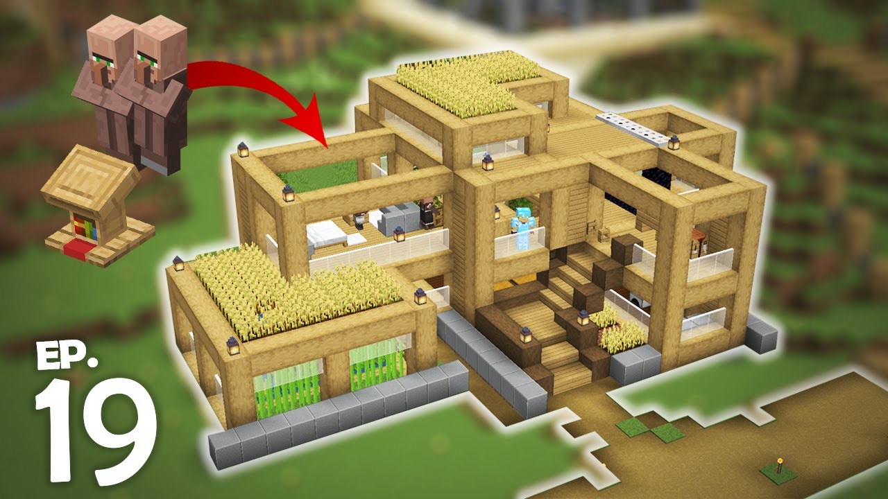 Building A Neighborhood For Villagers (Pt. 1) // Minecraft Survival #19 ...