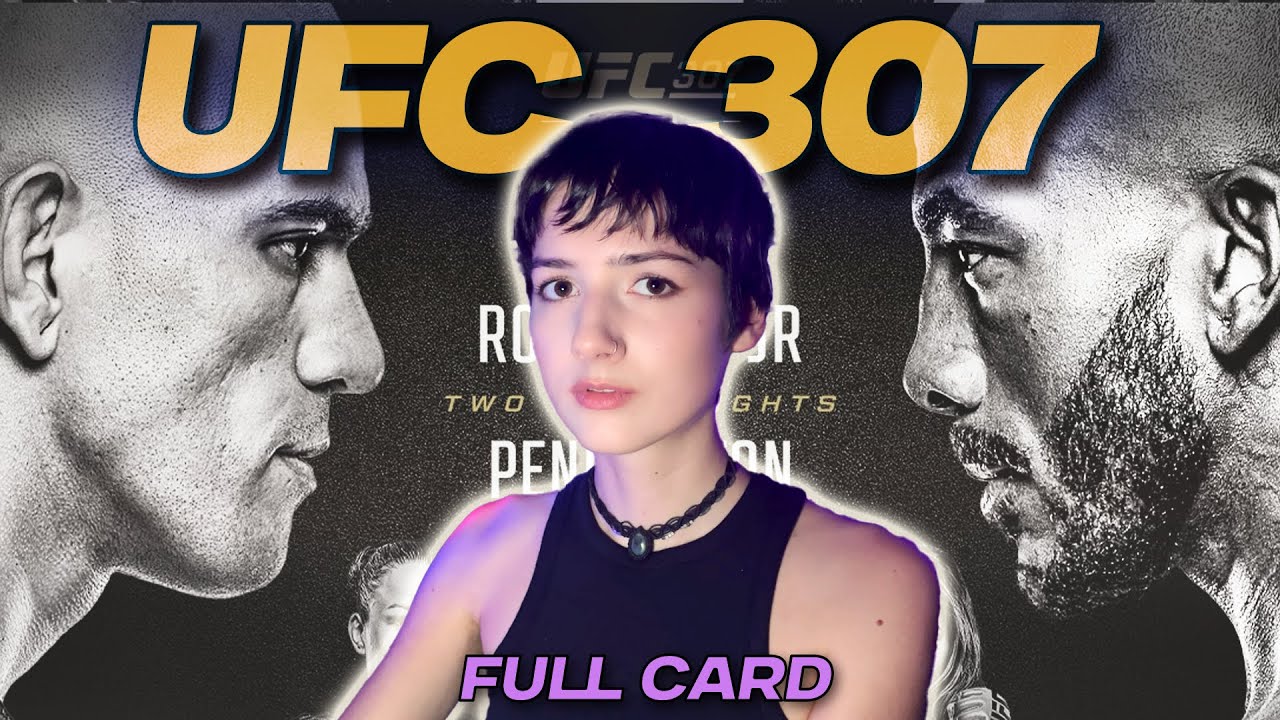 UFC 307 Pereira vs Rountree Jr FULL Card Predictions & Breakdown - YouTube