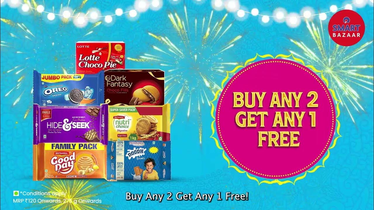 SMART Bazaar Tyohaar Ready Sale | 2nd-6th Oct | Biscuits - YouTube