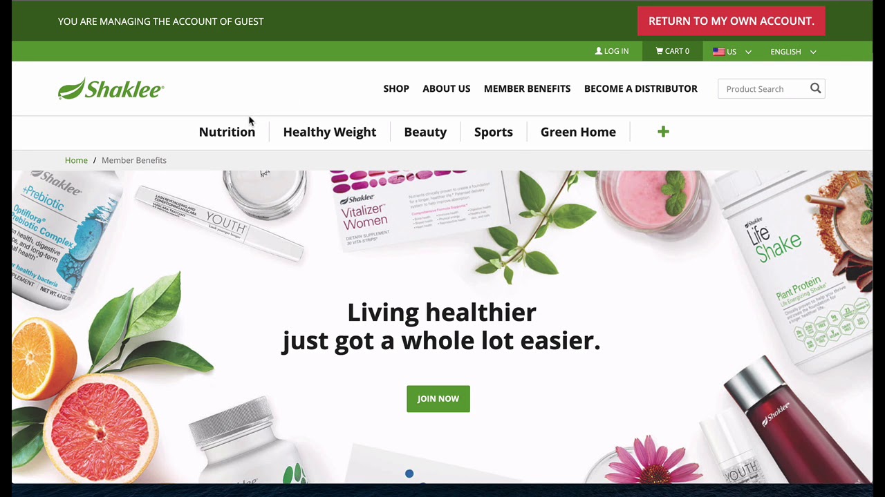 How To Sponsor a New Member in the Shaklee Member Backoffice - YouTube