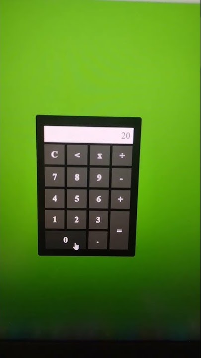 Tutorial completo de como desenvolver uma calculadora simples, do zero ...