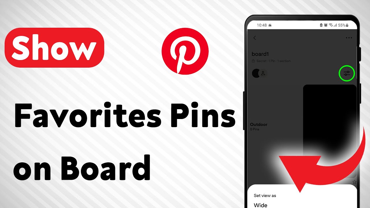 How to Show Favorites Pins on Pinterest Board (Updated) - YouTube