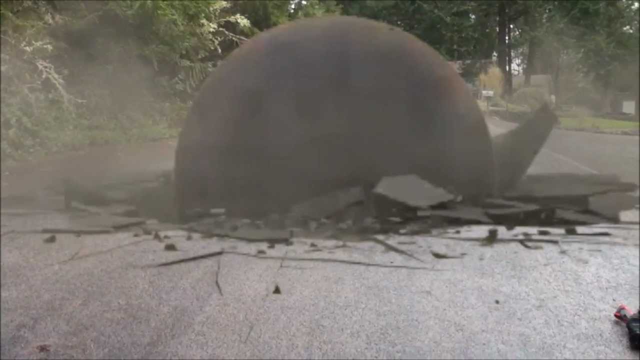 WRECKING BALL ACCIDENT! (WARNING: GRAPHIC!!) - YouTube