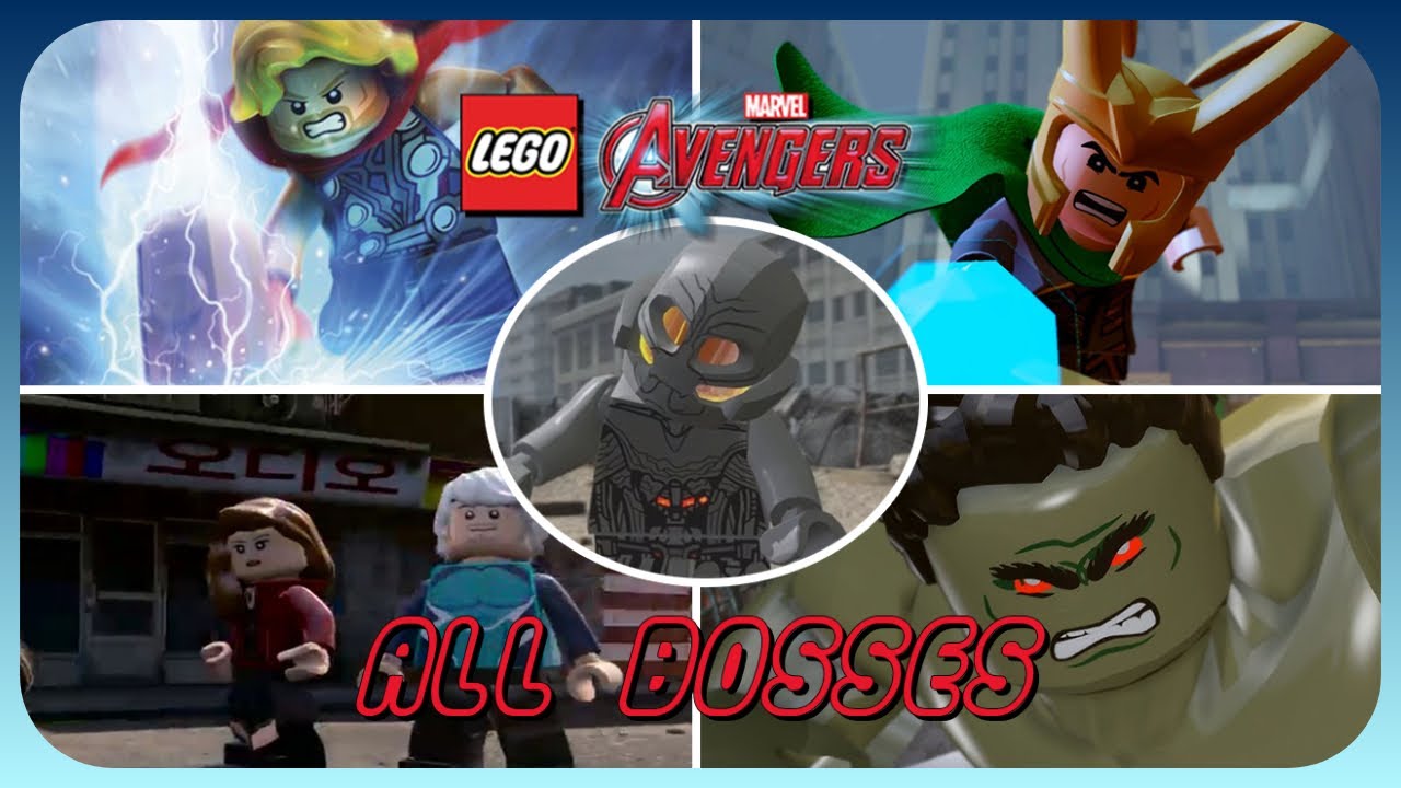 Lego Marvel's Avengers All Bosses (PS4, PS3, XONE, X360, Wii U, PC ...