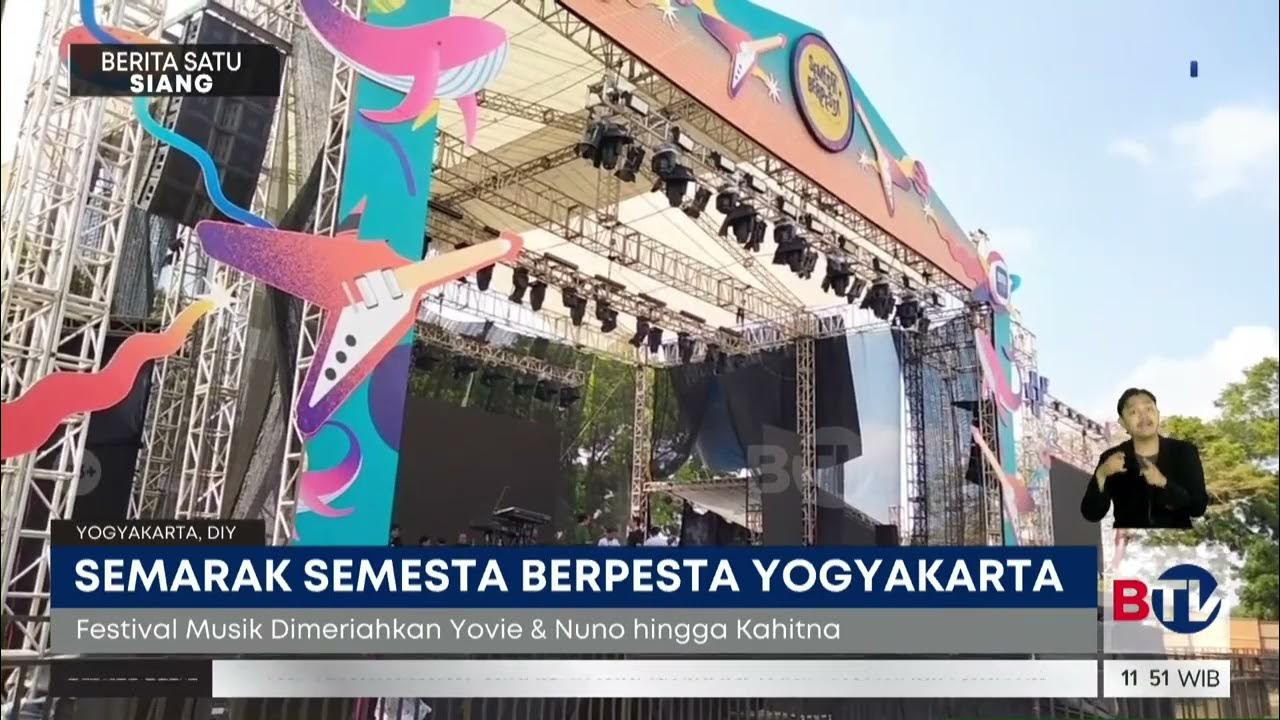 Yopie & Nuno Hingga Kahitna Meriahkan Hari Kedua Semesta Berpesta di Jogja - YouTube