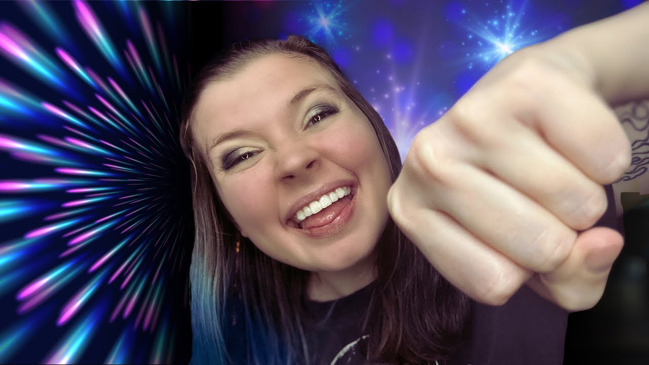 ASMR Fast and Aggressive Punching Positive Affirmations at You - YouTube