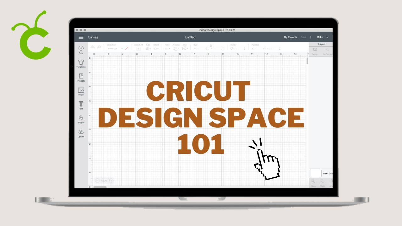 CRICUT DESIGN SPACE TIPS FOR BEGINNERS // Cricut Design Space 101 ...