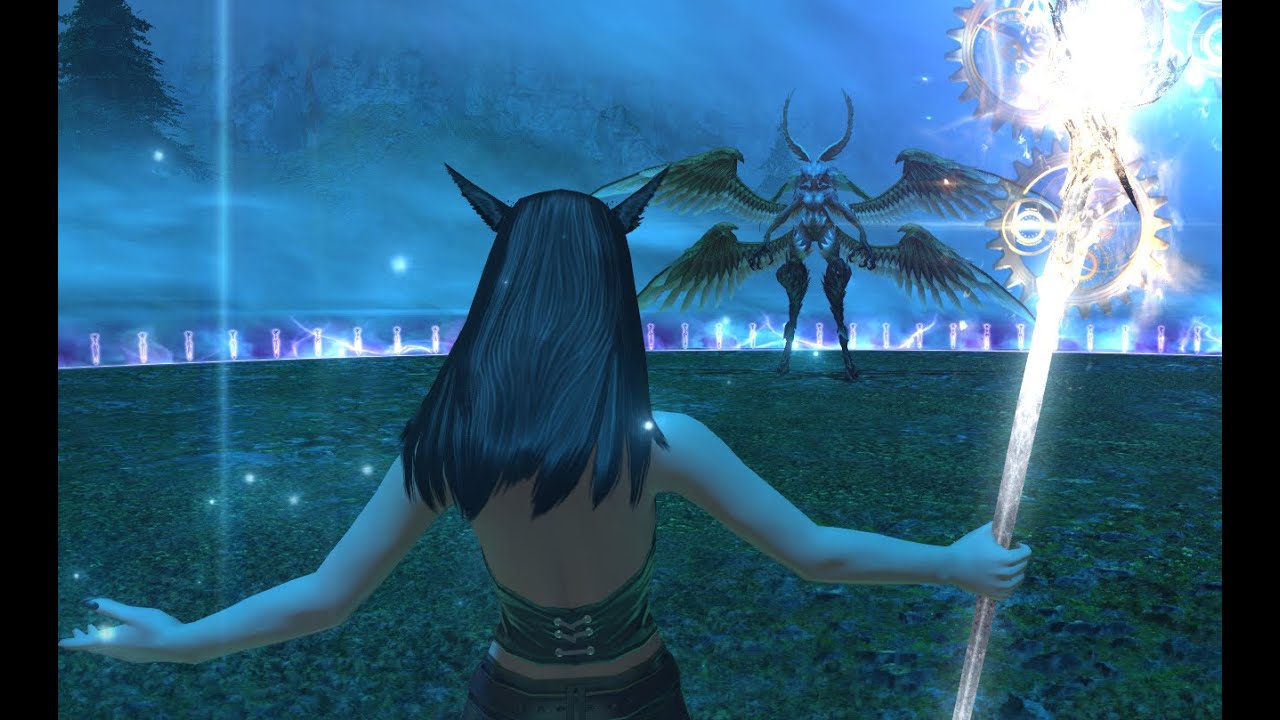 FF14 UWU Garuda phase healing timeline for WHM. (UPR) - YouTube