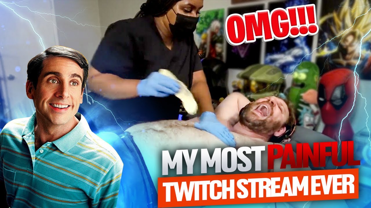 I Waxed A Heart Onto My Belly Live On Twitch - Ultimate Twitch Fail ...