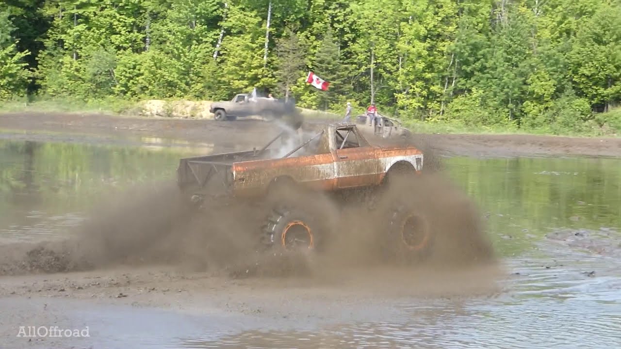Trucks and Girls Mudding - Wheels A Churnin North Augusta Mud Bogging ...